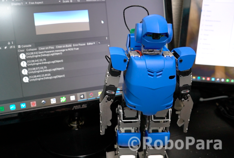 UnityからRos-sharpを使って、Robovie-Zを動かす！ その② | RoboPara