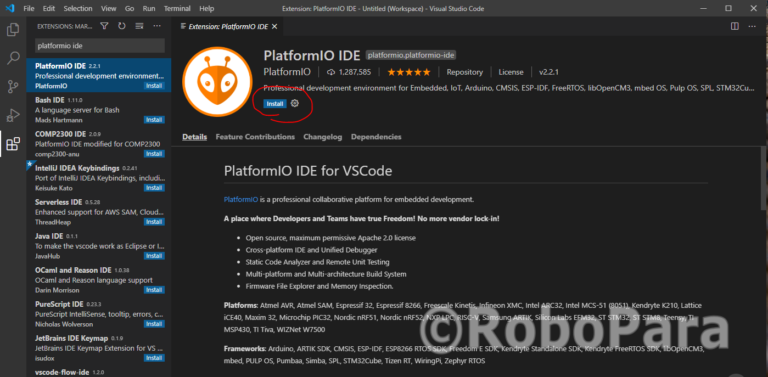 Running Blink Sample on Maixduino using PlatformIO with VSCode | RoboPara