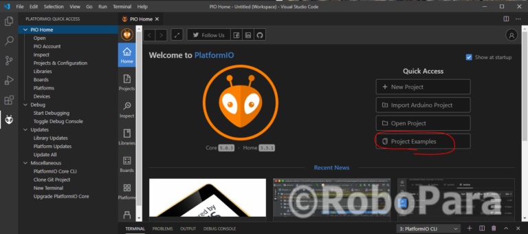 Running Blink Sample on Maixduino using PlatformIO with VSCode | RoboPara